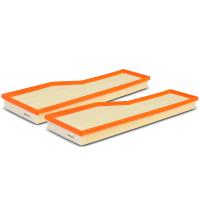 China 2x Engine Air Filter for Porsche 911 1999-2008 H6 3.4L 3.6L 3.8L for sale