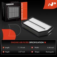 China Front Engine Air Filter for Hyundai Accent Veloster Kia Rio 12-17 Soul 12-19 for sale