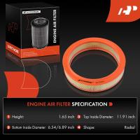 China Front Engine Air Filter for Ford Bronco F-100 Mustang Lincoln Mark V Mercury for sale