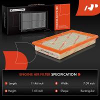 China Front Engine Air Filter for Chevrolet Malibu 2006-2008 Pontiac G6 2005-2010 for sale