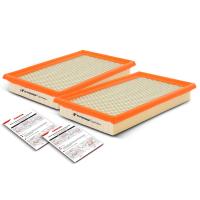 China 2x Front Engine Air Filter for Chevrolet Malibu 2006-2008 Pontiac G6 2005-2010 for sale