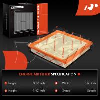 China 2x Engine Air Filter for Subaru Ascent 2019-2022 Impreza Legacy 2.0L 2.4L 2.5L for sale