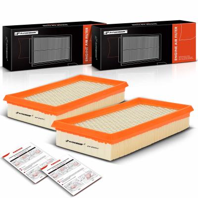 China 2x Engine Air Filter with Flexible Panel for Ford Focus 2000-2004 L4 2.0L 2.3L for sale