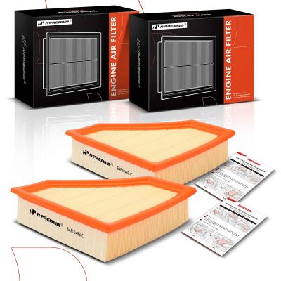 China 2x Engine Air Filter with Flexible Panel for Ford Focus 2008-2011 L4 2.0L for sale