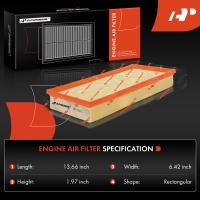 China 2x Engine Air Filter for Land Rover Discovery Range Rover Sport Defender 110 LR4 for sale
