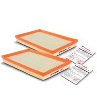 China 2x Engine Air Filter with Flexible Panel for Saturn Ion 2006-2007 L4 2.2L 2.4L for sale