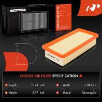 China Engine Air Filter with Flexible Panel for Hyundai Accent Kia Rio Rio5 06-11 for sale