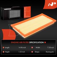 China Engine Air Filter for Nissan Frontier 05-19 Pontiac G6 08-09 Suzuki Equator for sale