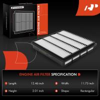 China 2x Engine Air Filter for Lexus LX570 Toyota Land Cruiser Sequoia Tundra for sale