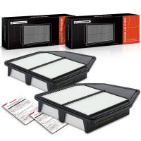 China 2x Engine Air Filter for Honda Accord 2008-2012 Crosstour 2012-2015 L4 2.4L for sale