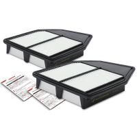 China 2x Engine Air Filter for Honda Accord 2008-2012 Crosstour 2012-2015 L4 2.4L for sale