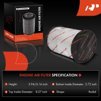 China 2x Engine Air Filter for Ford Escape Focus Transit Connect Lincoln MKC for sale