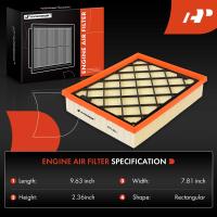 China 2x Engine Air Filter for Ford Fusion Edge Lincoln Continental MKX MKZ Nautilus for sale
