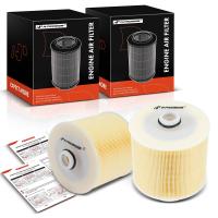 China 2x Engine Air Filter for Audi A6 2006-2011 A6 Quattro 2005-2011 for sale