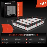 China 2x Left & Right Engine Air Filter for BMW G05 X5 G07 X7 G11 750i G12 Alpina B7 for sale