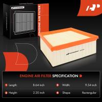 China Engine Air Filter with Flexible Panel for Ford EcoSport 2018-2022 1.0L 2.0L for sale