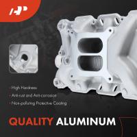 China Aluminum Dual Plane Intake Manifold for Chevy 350 55-95 Small Block Idle-5500 for sale