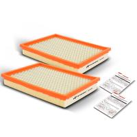 China 2x Engine Air Filter with Flexible Panel for Chrysler PT Cruiser 2001-2005 2.4L for sale
