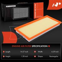 China 2x Engine Air Filter for Subaru Forester Outback 00-04 Impreza Legacy 99-04 for sale