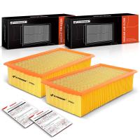 China 2x Engine Air Filter for Ford Excursion 2000-2003 F-250 350 450 550 Super Duty for sale