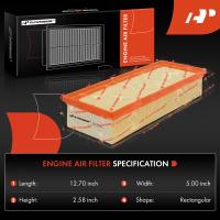 China 2x Engine Air Filter for Audi A4 A4 allroad A4 Quattro A5 A5 Quattro allroad Q5 for sale