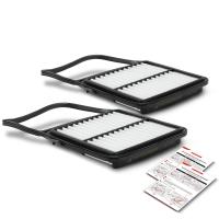 China 2x Engine Air Filter with Rigid Panel for Toyota Prius 2004-2009 L4 1.5L for sale
