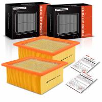 China 2x Engine Air Filter for Dodge Ram 2500 2003-2009 Ram 3500 2003-2008 L6 5.9L for sale