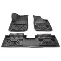 China 3x Front & Rear Black Floor Mats Liners for Buick Envision 2016-2022 for sale