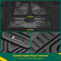 China 3x Front & Rear Black Floor Mats Liners for Buick Envision 2016-2022 for sale