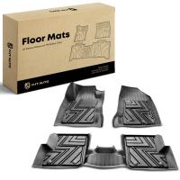 China 3x Front & Rear Black Floor Mats Liners for Jeep Renegade 2015-2021 for sale