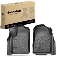China 2x Front Black Floor Mats Liners for Jeep Grand Cherokee 2012-2019 for sale