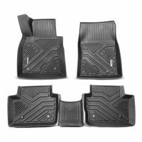China 3x Front & Rear Black Floor Mats Liners for Mazda 3 2019-2021 CX-30 TPE for sale