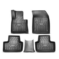 China 3x Front & Rear Black Floor Mats Liners for Volvo XC60 2018-2023 for sale