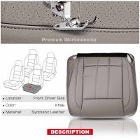 China Front Driver Seat Cover for Dodge Ram 1500 2500 3500 2006-2009 Khaki Leather for sale