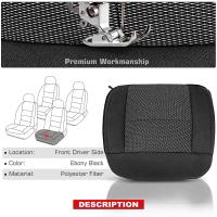 China Ebony Black Front Driver Seat Bottom Cover for Ford F-150 2004-2006 for sale