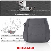 China Diesel Gray Front Driver Seat Bottom Cover for Ram 1500 2500 2013-2018 Cloth for sale