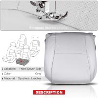 China Front Driver Seat Cover for Lexus RX350 RX450h 2010-2012 Gray for sale