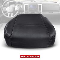 China Front Driver Seat Cover for Dodge Ram 1500 2500 Laramie SLT 09-10 Dark Slate for sale