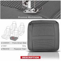 China Front Driver Seat Cover for Dodge Ram 1500 2500 3500 2006 Gray for sale