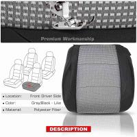 China Front Driver Seat Cover for Nissan Titan SE 05-07 Gray/Black-Like for sale