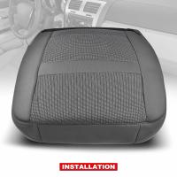 China Front Driver Seat Cover for Dodge Ram 1500 2500 3500 2006 Grey Cloth for sale