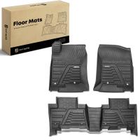 China 3x Front & Rear Black Floor Mats Liners for Lexus GX460 2014-2022 Toyota 4Runner for sale