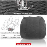 China Dark Gray Front Driver Seat Bottom Cover for Dodge Ram 1500 02-05 2500 03-05 SLT for sale