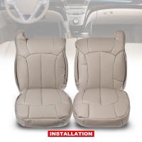 China 2x Front Seat Cover for Chevrolet Suburban 1500 Tahoe 99-02 Shale Tan for sale