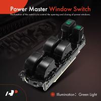China Front Driver Power Window Switch for Lexus LX470 Toyota Land Cruiser 2003-2007 for sale