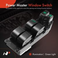 China Front Driver Power Window Switch for Toyota Land Cruiser 1998-2002 for sale