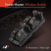 China Front Driver Power Window Switch for Porsche Cayenne 2003-2006 2008-2010 for sale