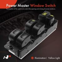 China Front Driver Power Window Switch for Isuzu Rodeo 1998-2004 with One Auto Down 14 Pins for sale