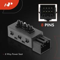 China Front Driver or Passenger Power Seat Switch for Ford F-150 F-250 Mustang 6 Way for sale