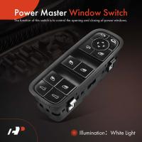 China Front Driver Power Window Switch for Porsche Panamera 2017-2020 Cayenne 2018-2021 for sale